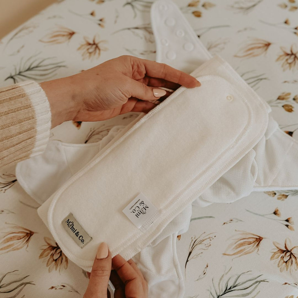 Newborn Bamboo Cotton Insert [PreOrder Ships May]