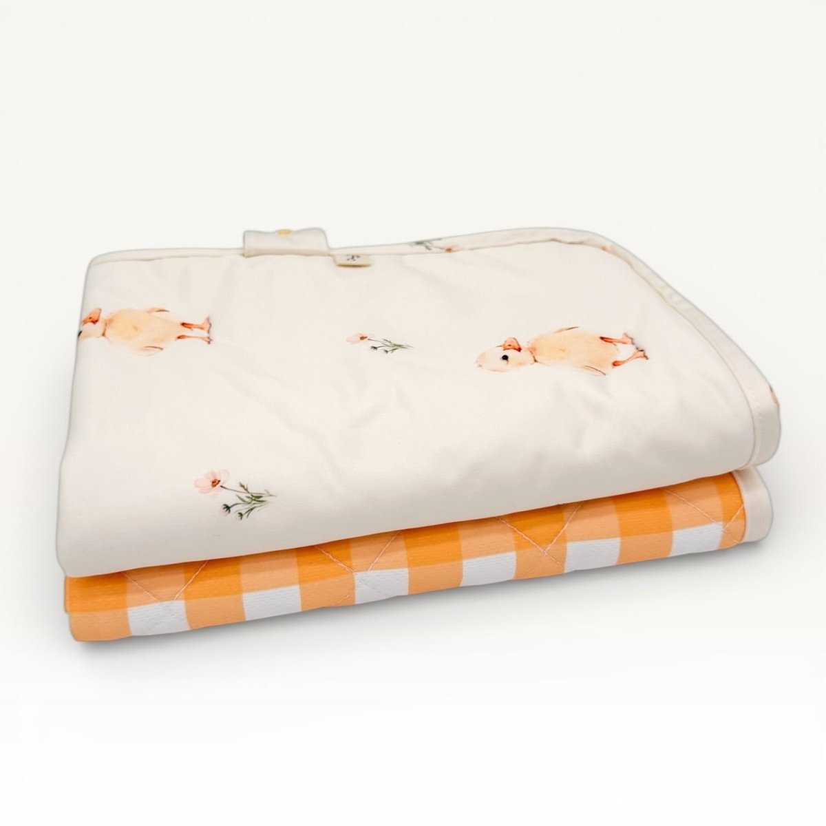 Bamboo Travel Change Mat - Portable Folding | Reversible, Waterproof